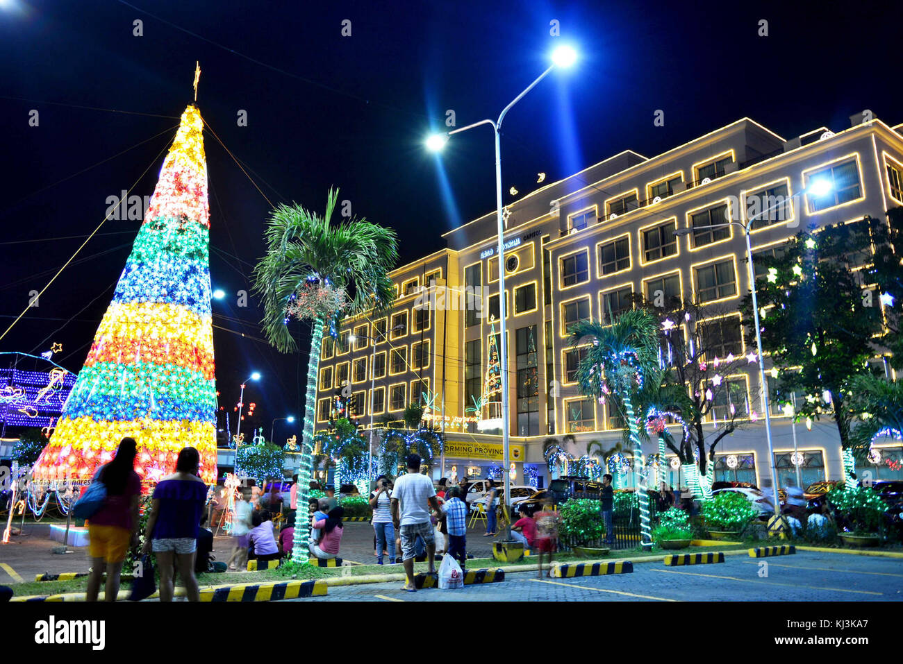 Christmas at Iloilo Provincial Capitol Stock Photo - Alamy