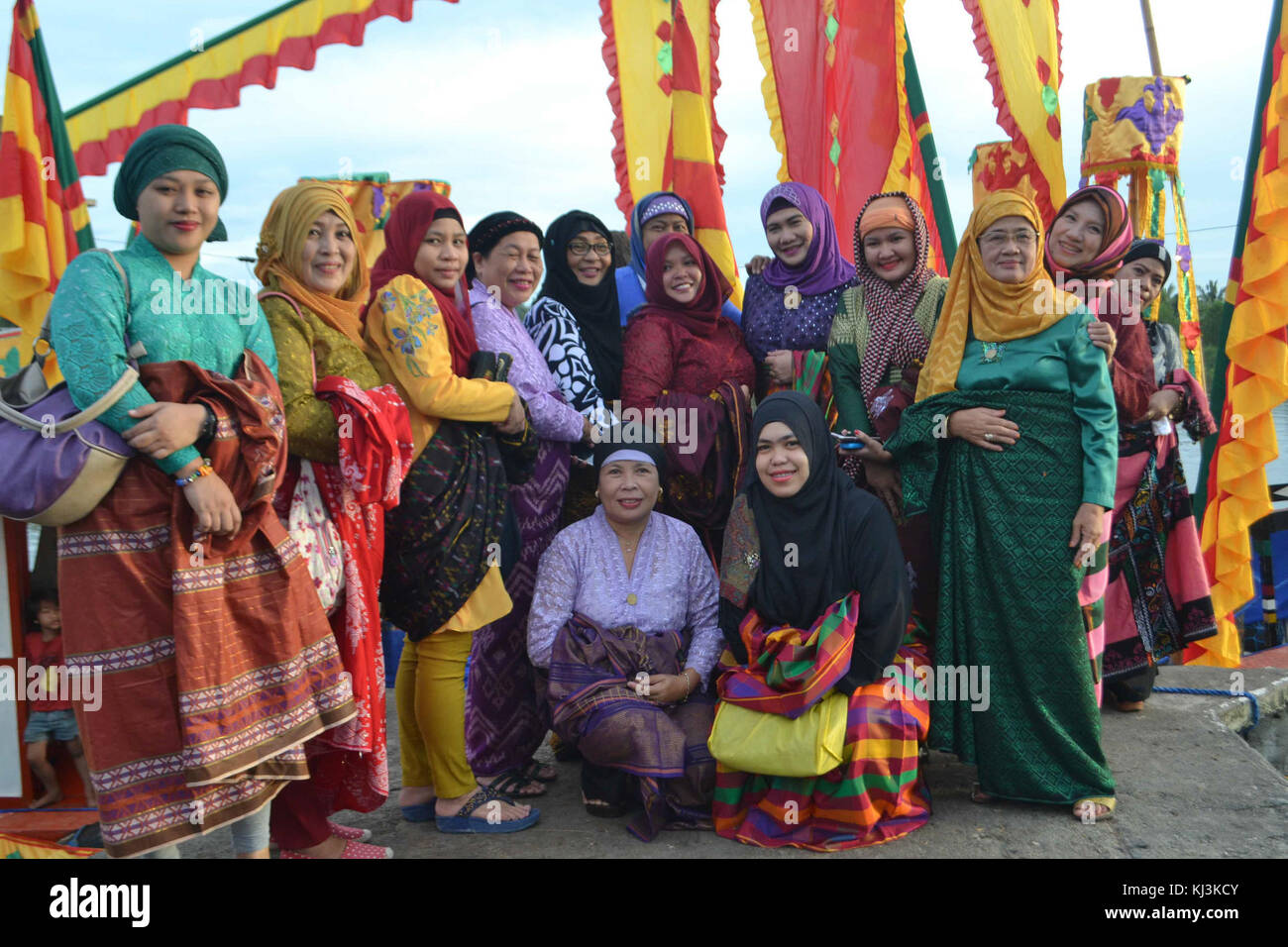 Shariff Kabunsuan Festival 2016 Guinakit Fluvial Parade 6 Stock Photo ...