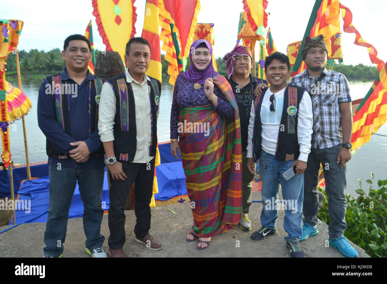 Shariff Kabunsuan Festival 2016 Guinakit Fluvial Parade 5 Stock Photo ...