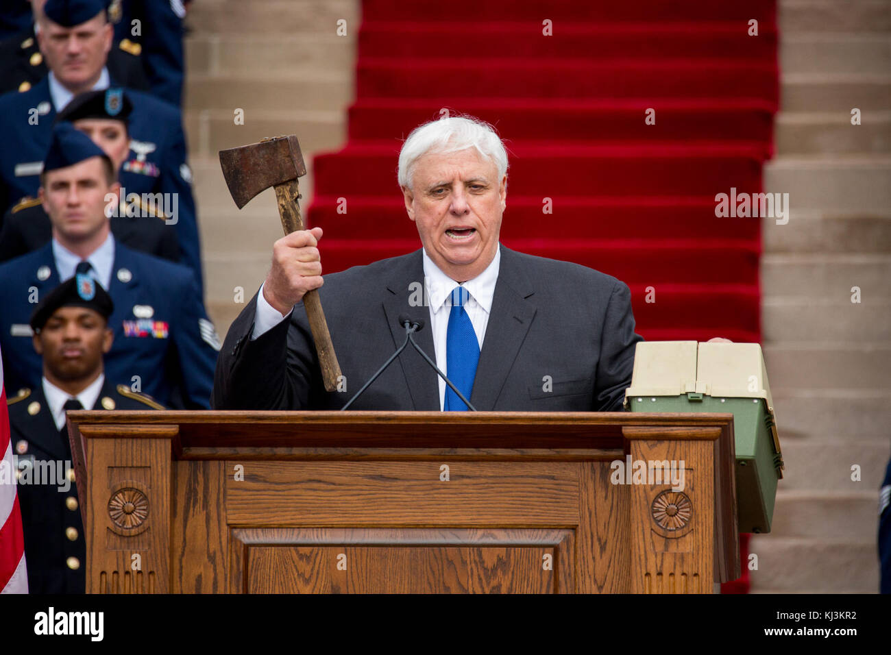 Highlights from the inauguration of Jim Justice as governor of West ...