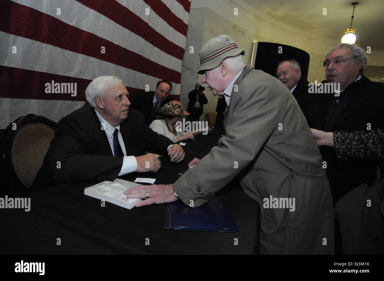 This photograph features Jim Justice, the Governor of West Virginia, at ...