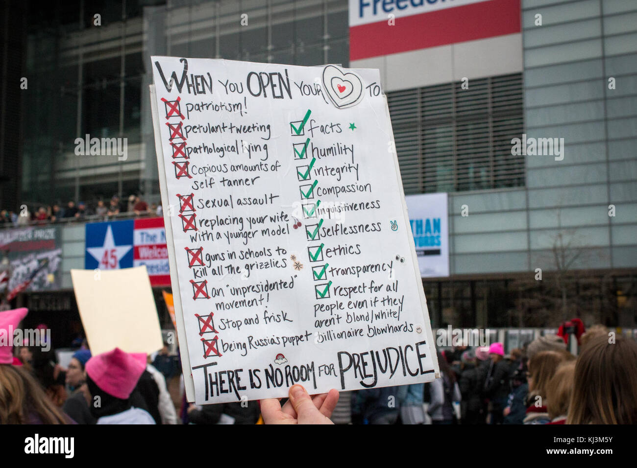 Gender equality protest hi-res stock photography and images - Alamy