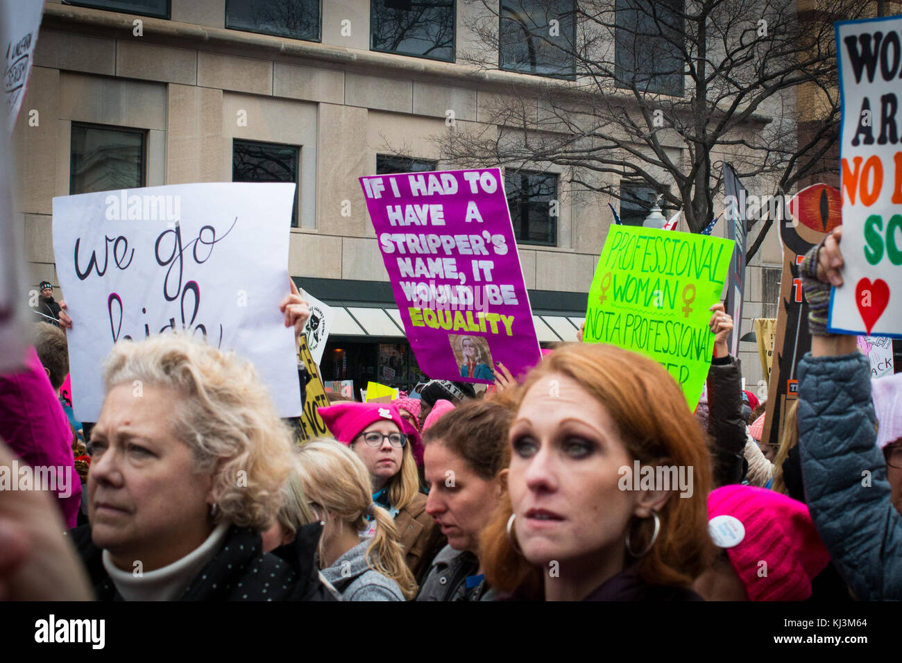 Rally womens rights hi-res stock photography and images - Alamy