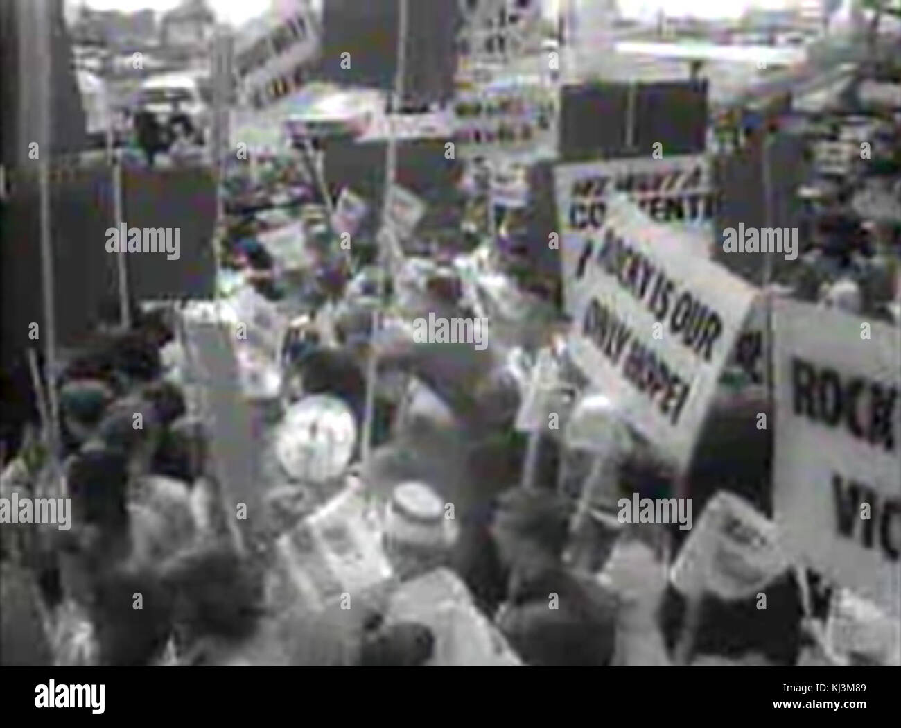 Rockefeller supporters at the 1960 RNC 3 Stock Photo - Alamy