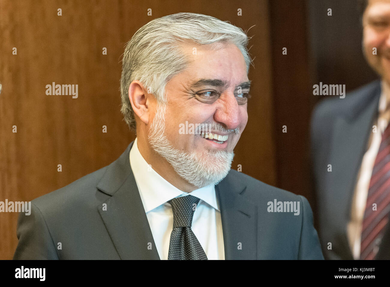 New York, United States. 20th Nov, 2017. Afghan Chief Executive ...
