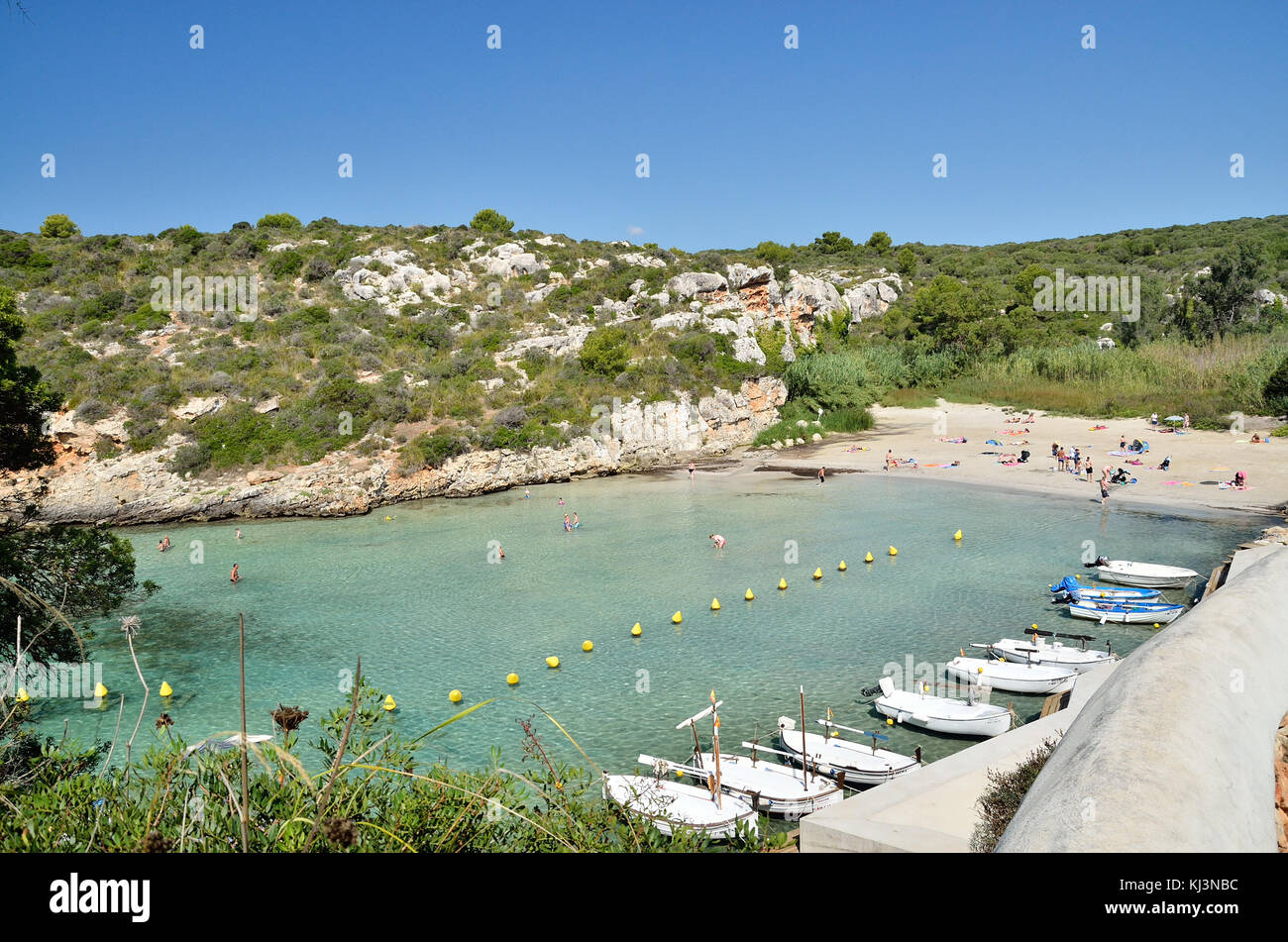 Photographs taken on the Island of Menora Stock Photo - Alamy