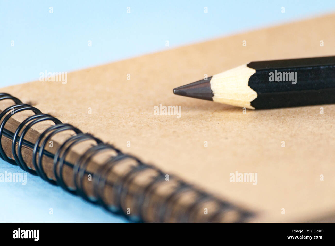 Notepad for drawing from recycled paper. On a spiral mount. A large ...