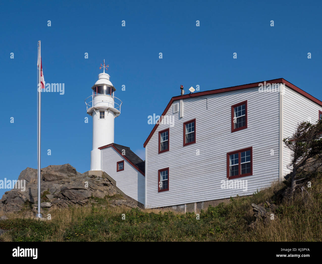Lobster Cove Head Lighthouse, Rocky Harbour, Gros Morne National Park ...