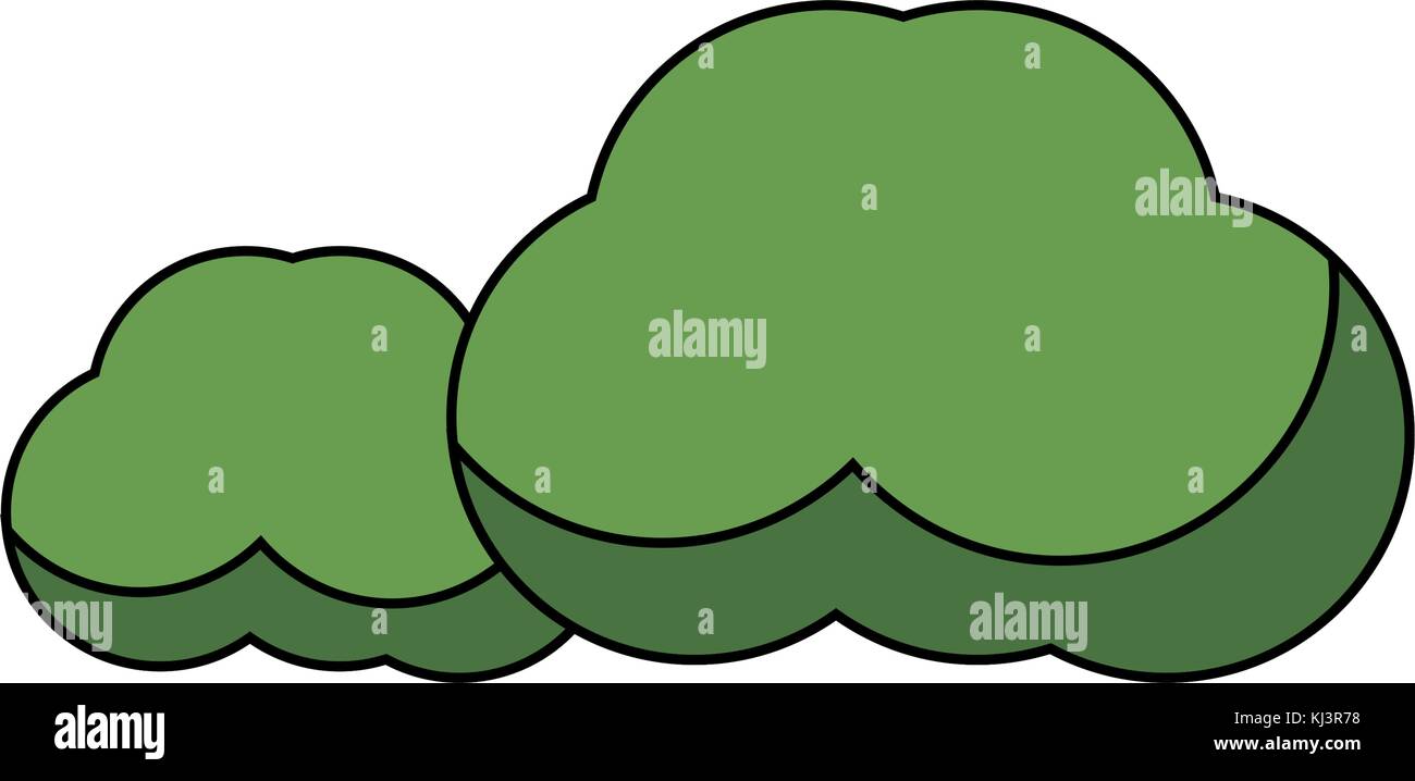 green bush icon Stock Vector Image & Art - Alamy