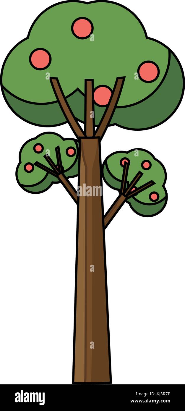 fruit trees icon Stock Vector Image & Art - Alamy