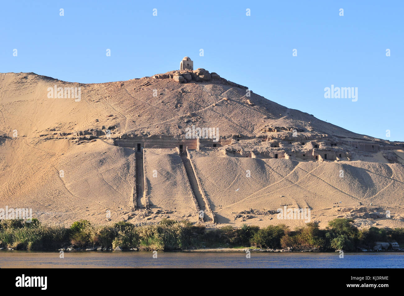 Tombs of the Nobles in Aswan, Egypt Stock Photo - Alamy