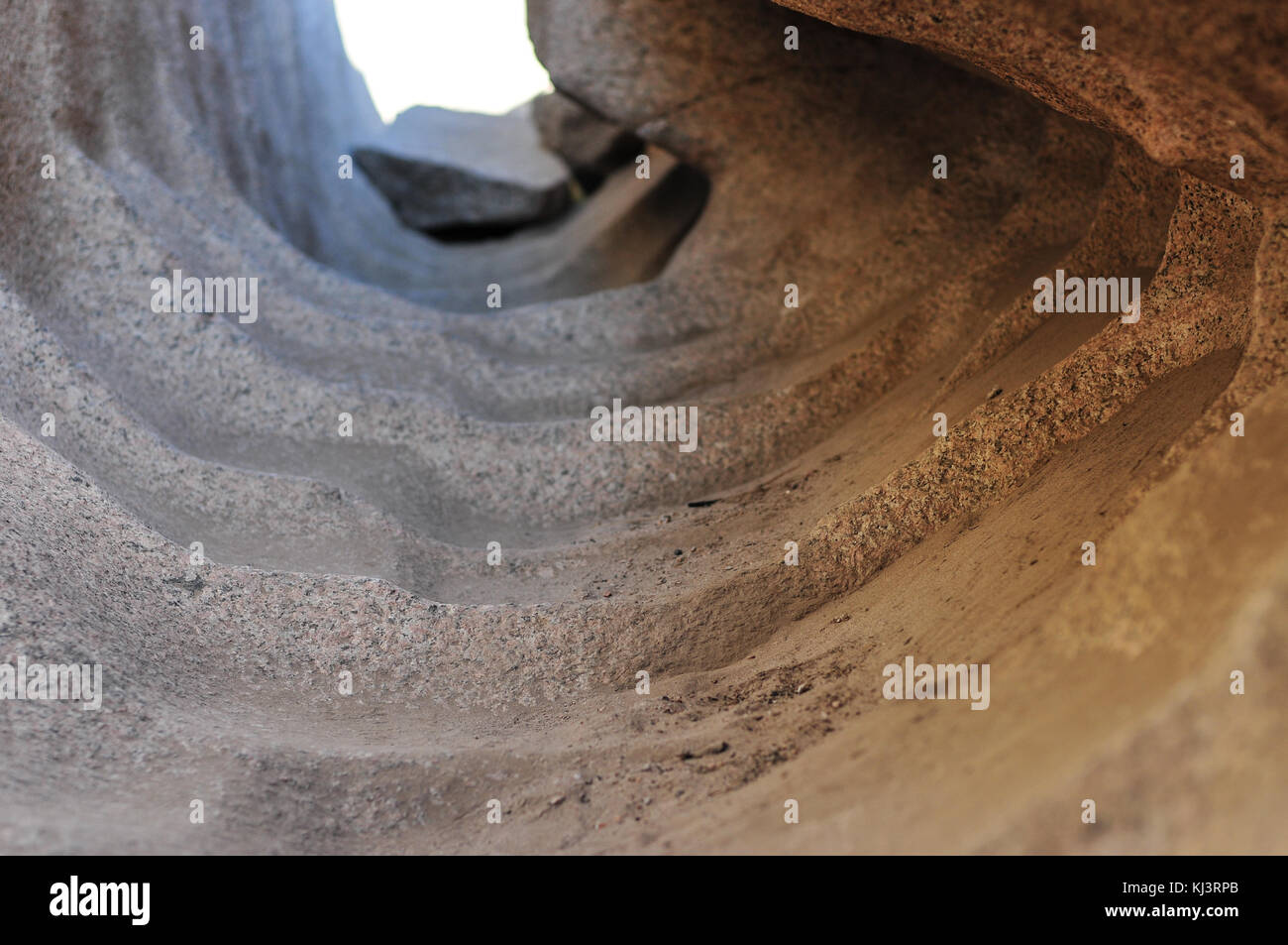 The unfinished obelisk at stone quarries of Aswan, Egypt Stock Photo ...