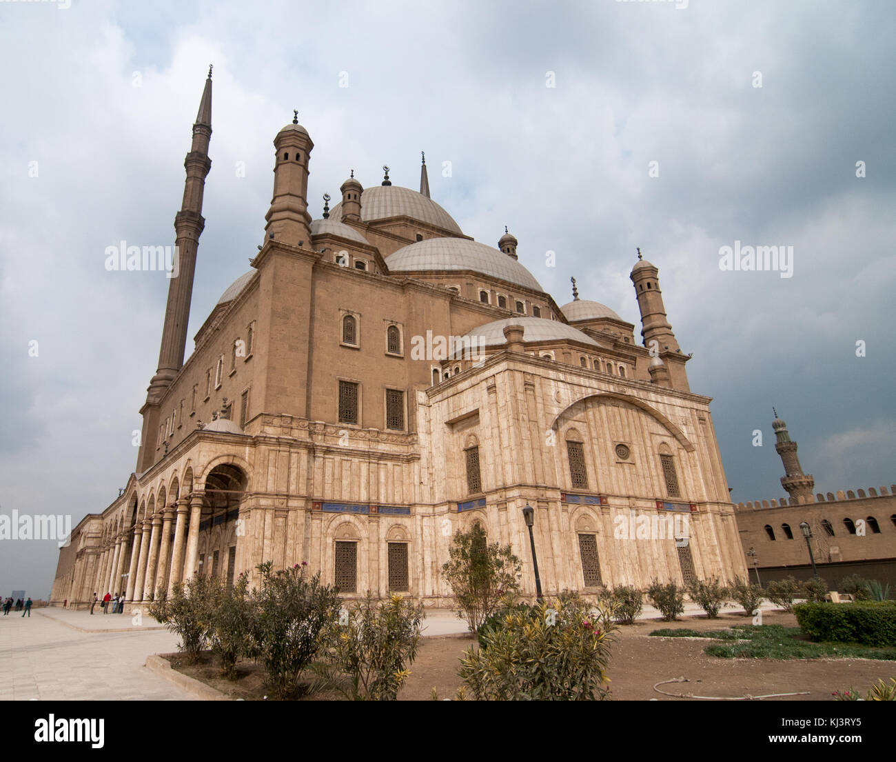 Mohamed Ali Mosque of the Saladin Citadel of Cairo, Egypt Stock Photo ...