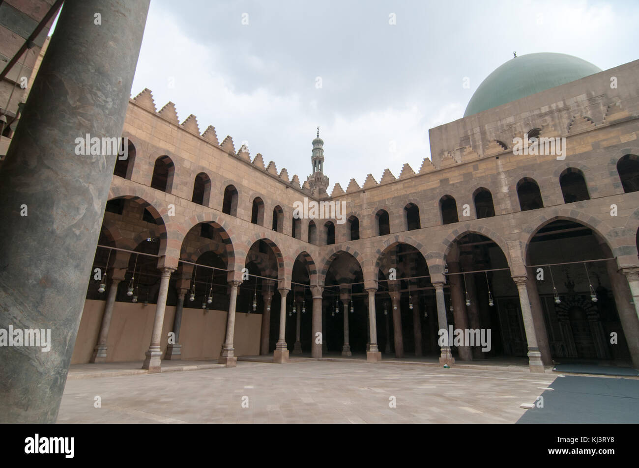 Mohamed Ali Mosque of the Saladin Citadel of Cairo, Egypt Stock Photo ...