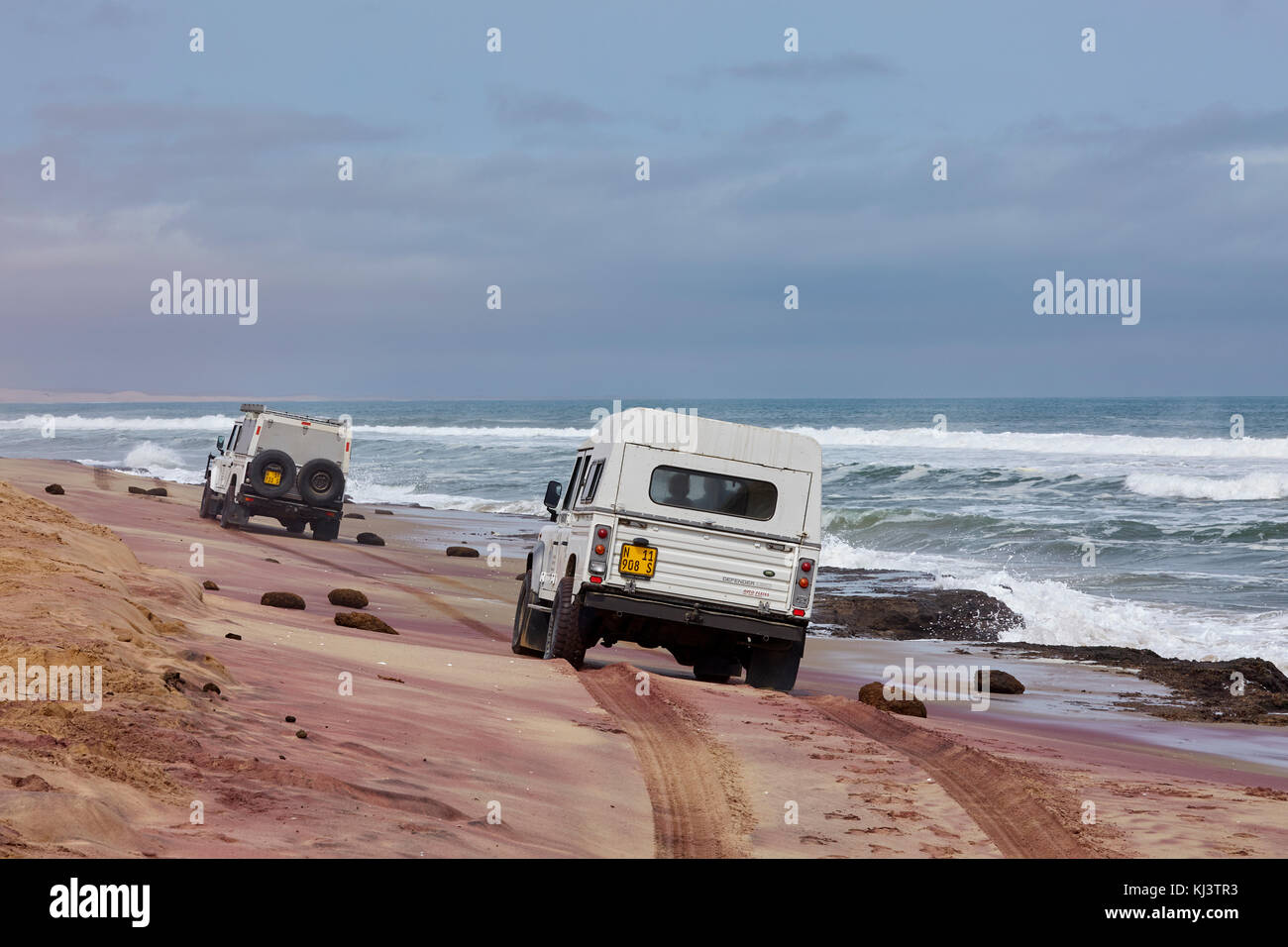 Sandwich Harbour (Harbor) near Walvis Bay, Namib Desert, Namib Naukluft ...