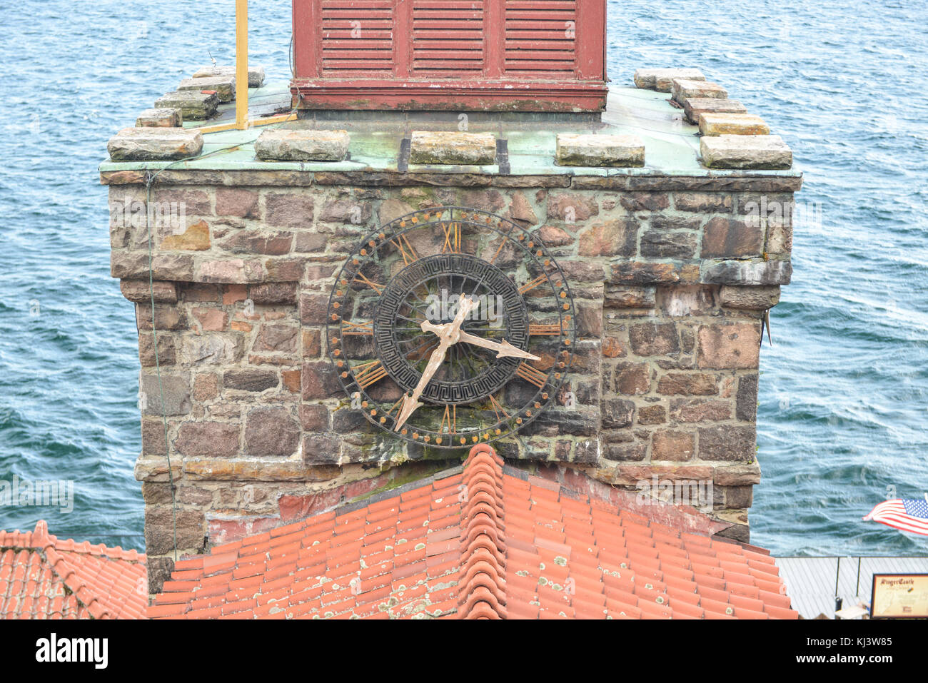 Singer Castle located on Dark Island in the St. Lawrence Seaway, New ...