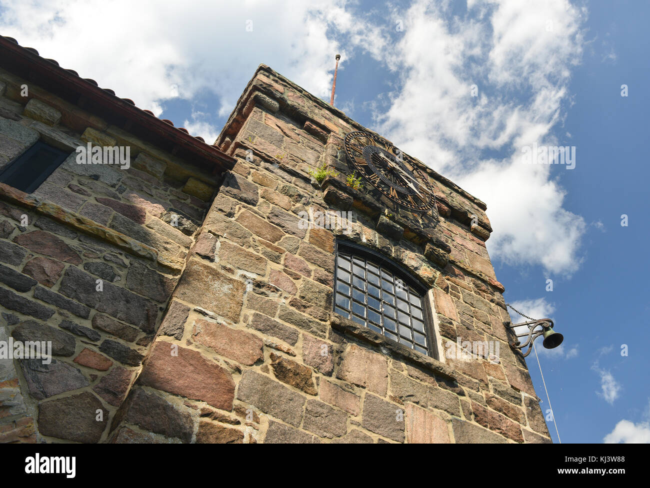 Singer Castle located on Dark Island in the St. Lawrence Seaway, New ...