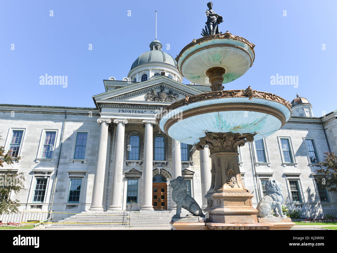 Frontenac County Court House in Kingston, Ontario, Canada.The ...