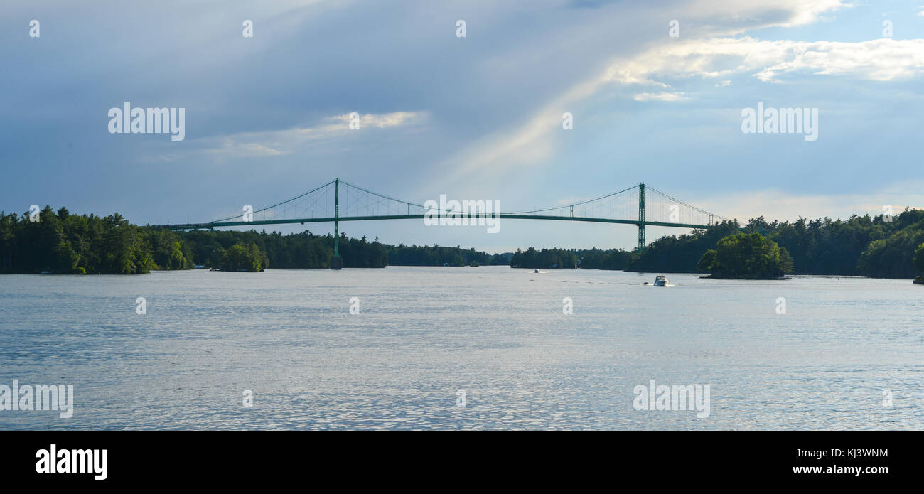 Thousand islands international bridge hi-res stock photography and ...