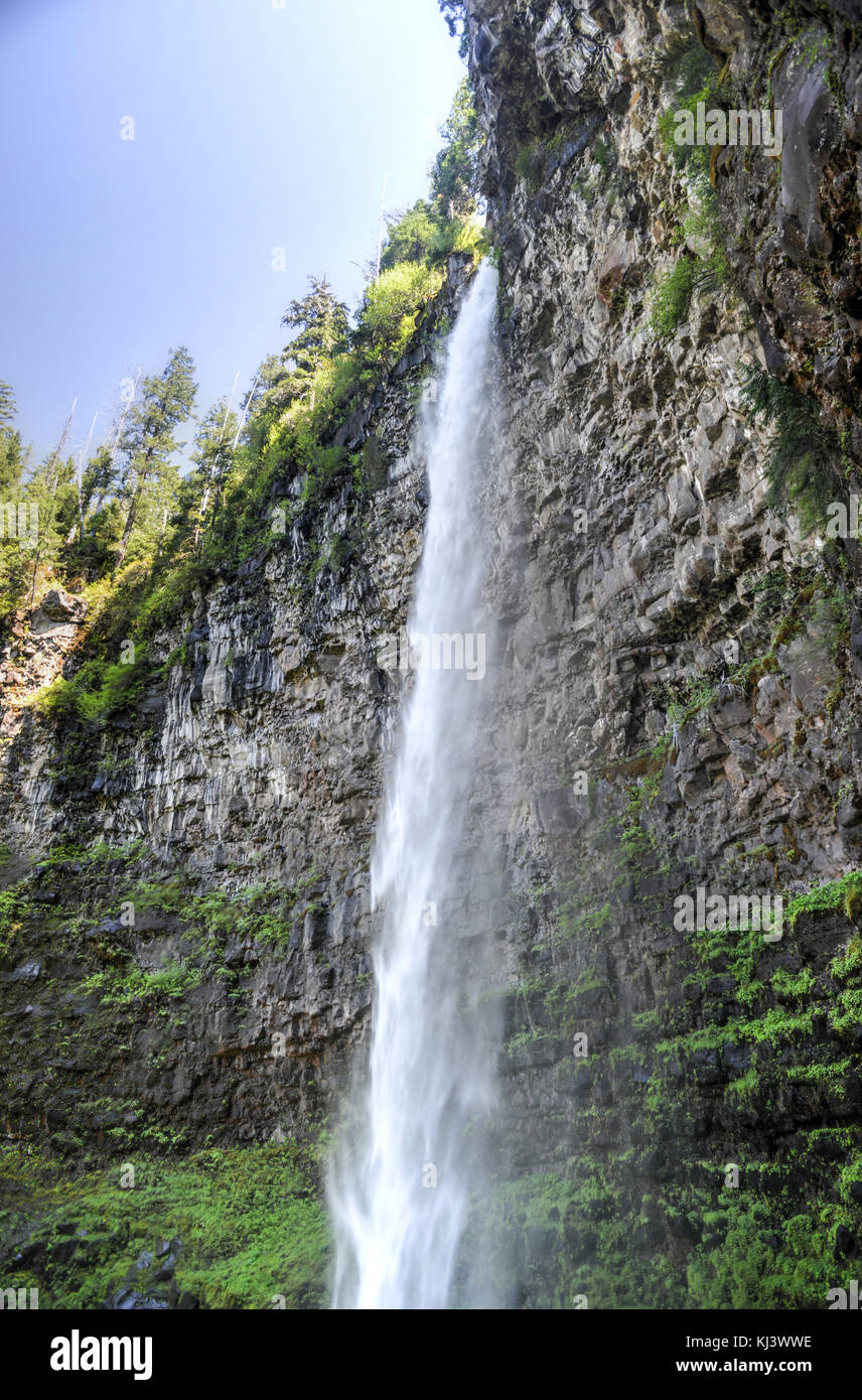 Watson Falls in the North Umpqua River basin. One of the highest ...