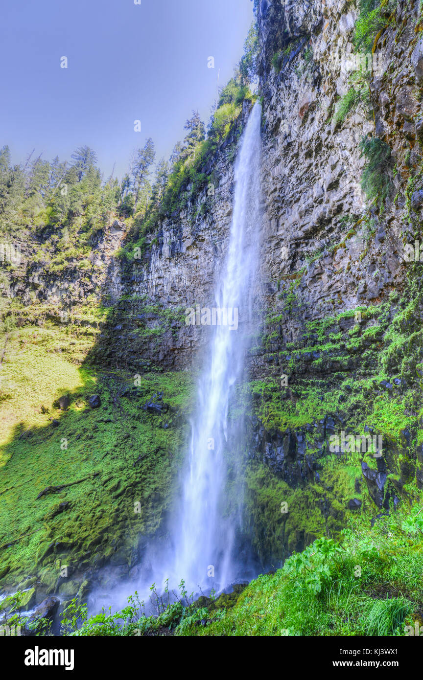 Watson Falls in the North Umpqua River basin. One of the highest ...