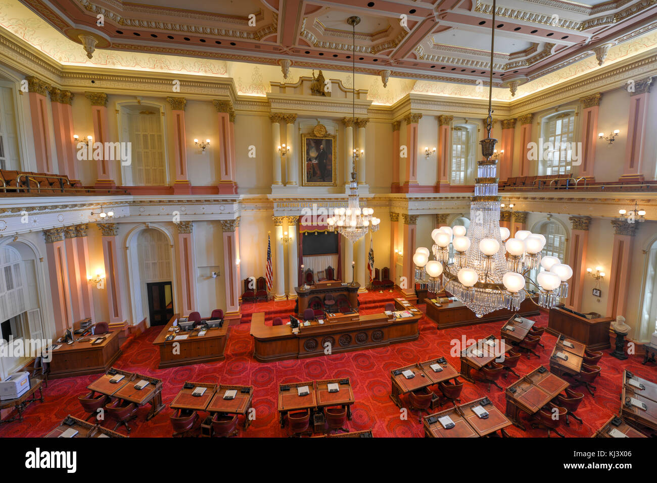 Empty senate hi-res stock photography and images - Alamy