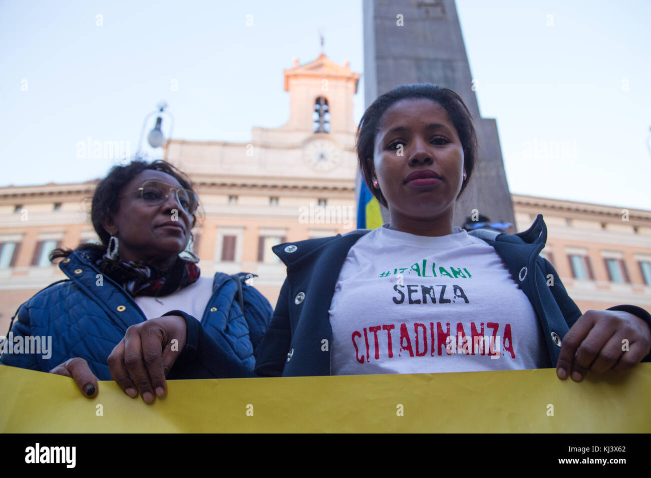 Roma, Italy. 20th Nov, 2017. For the International Day of United ...