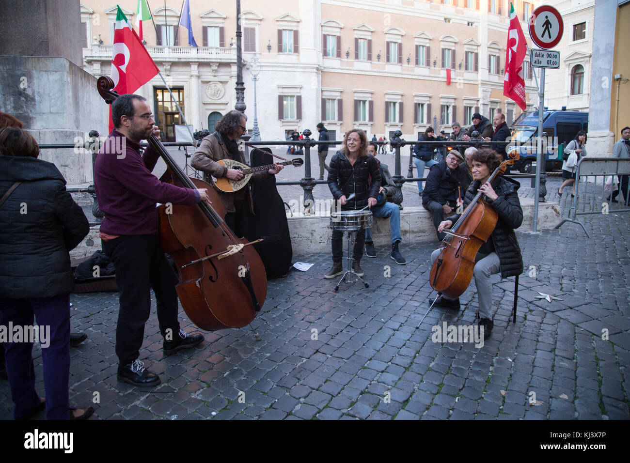 Roma, Italy. 20th Nov, 2017. For the International Day of United ...