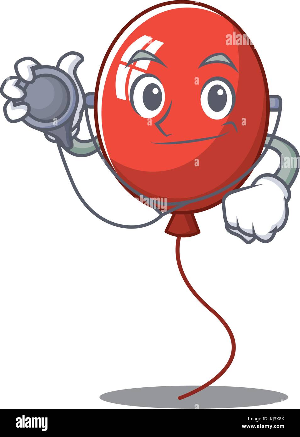 Doctor balloon character cartoon style Stock Vector Image & Art - Alamy