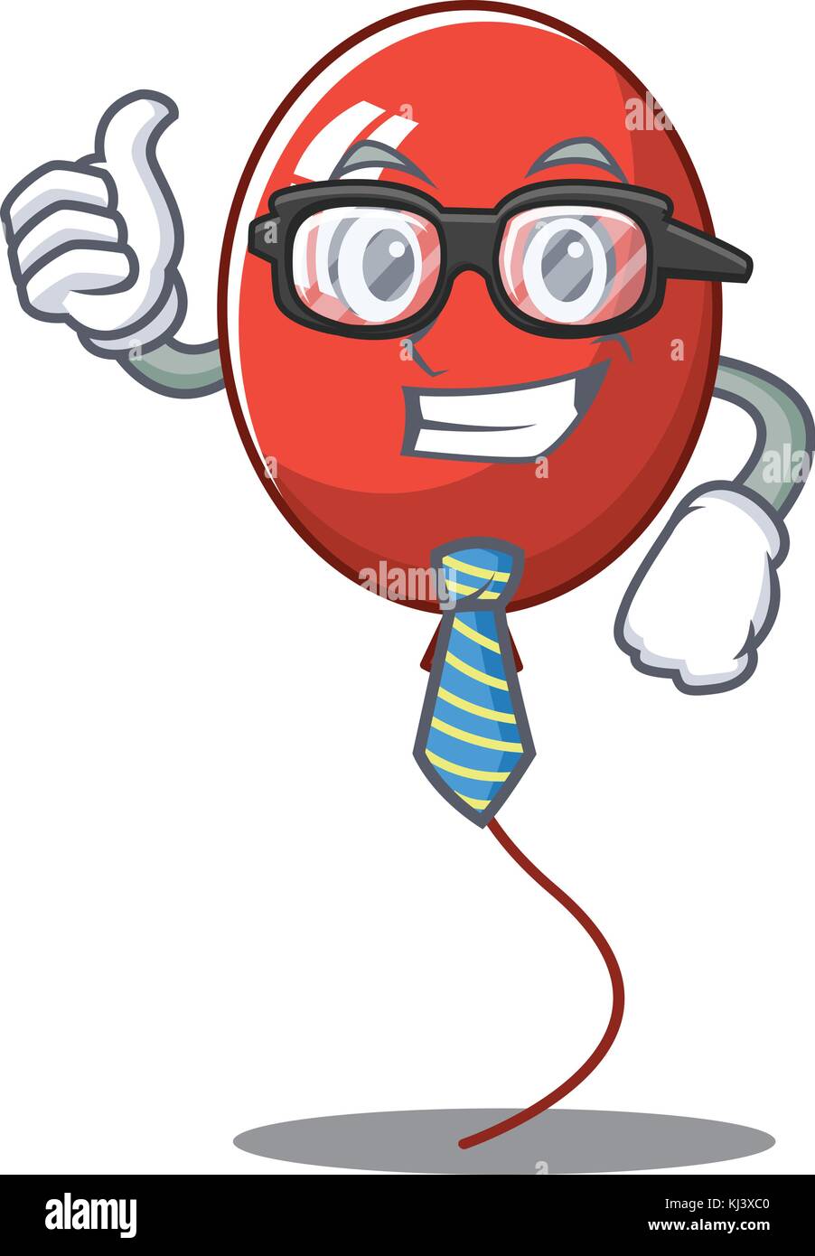 Businessman balloon character cartoon style Stock Vector Image & Art ...