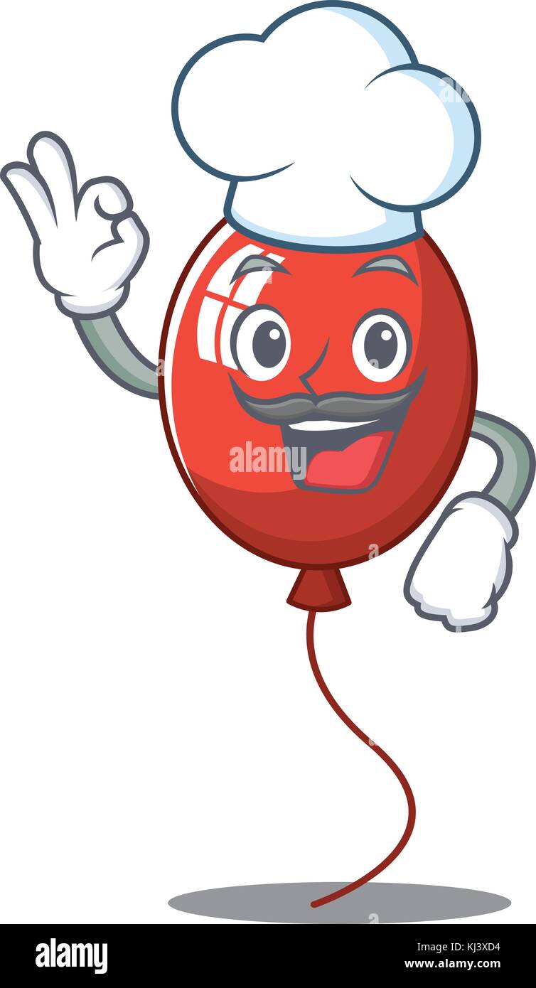 Chef balloon character cartoon style Stock Vector Image & Art - Alamy