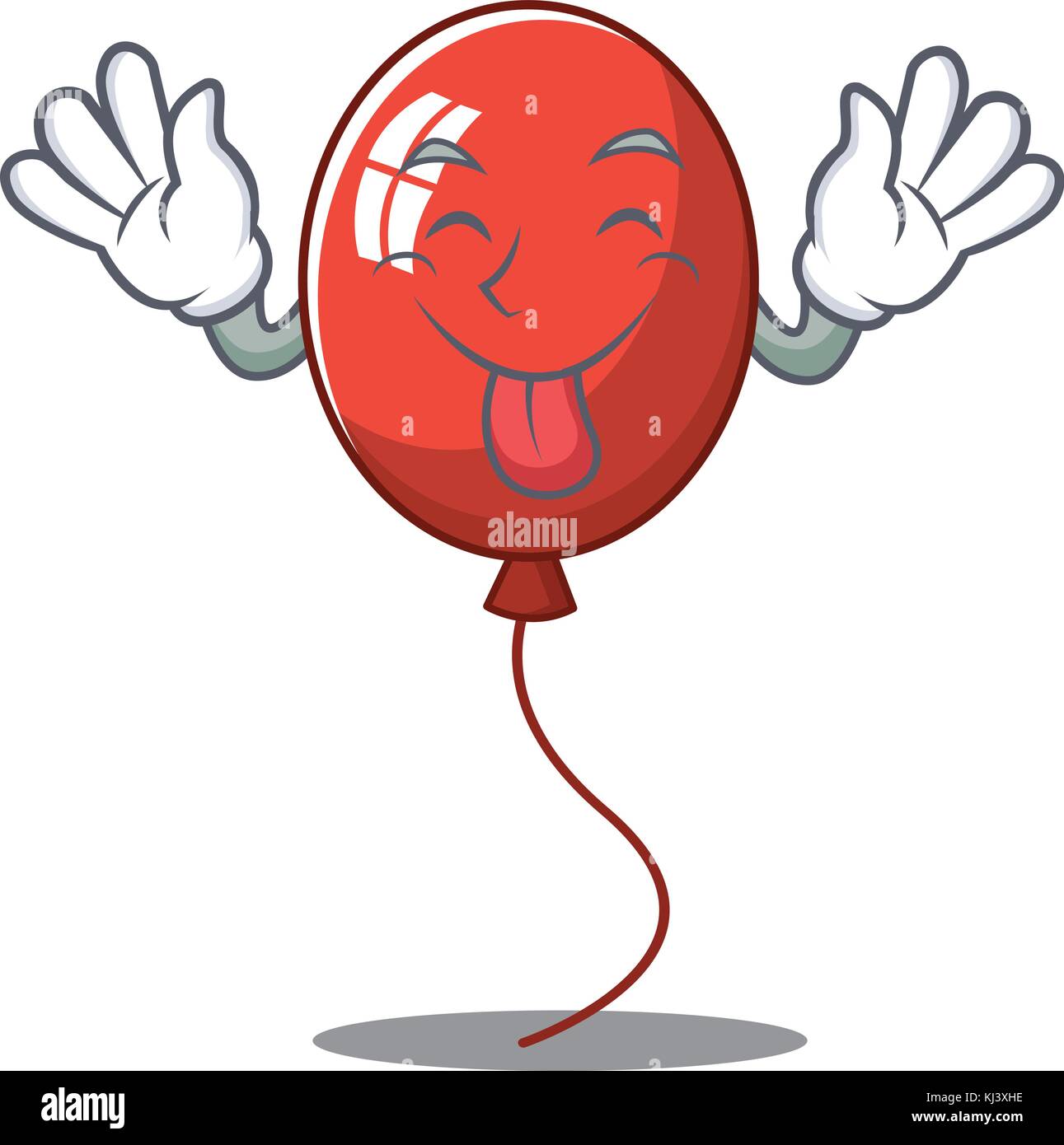 Air out of balloon Stock Vector Images - Alamy