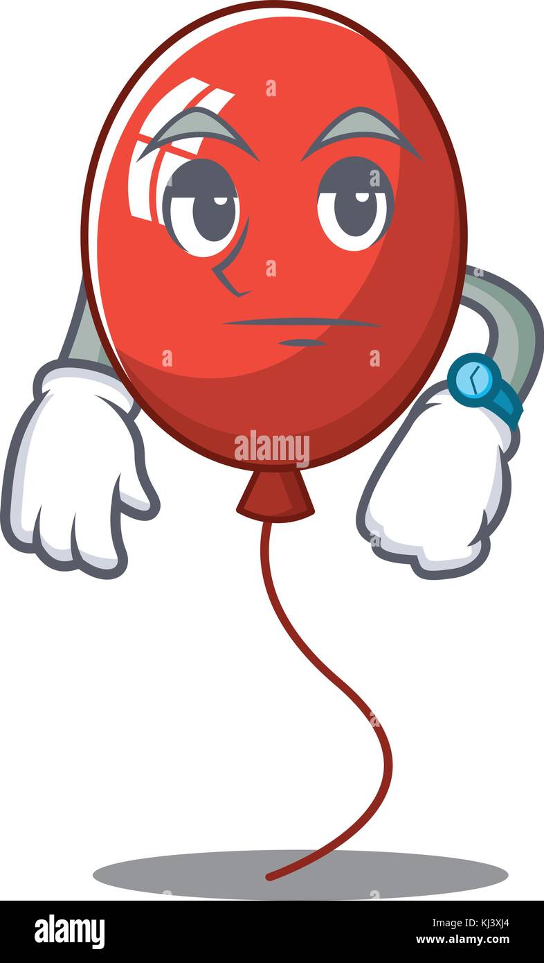 Waiting balloon character cartoon style Stock Vector Image & Art - Alamy