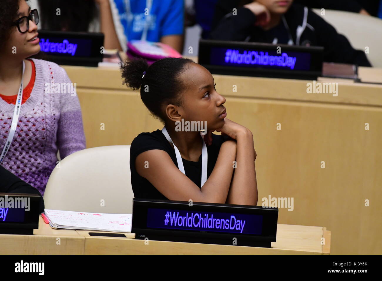 Manhattan, United States. 20th Nov, 2017. Kids Take Over the United ...
