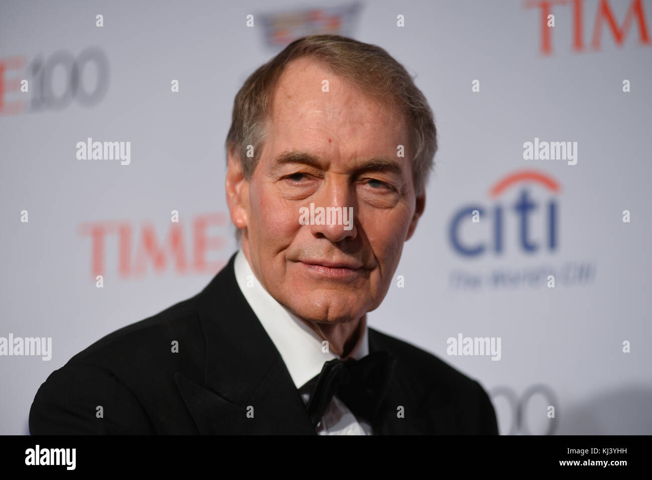 TV personality Charlie Rose attends the 2016 Time 100 Gala at Frederick ...