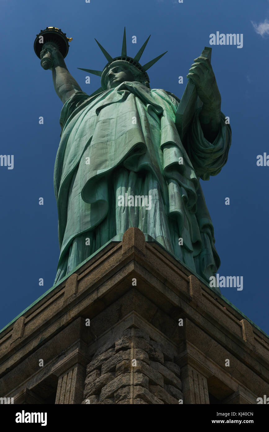 The Statue of Liberty on Liberty Island, New York Stock Photo - Alamy