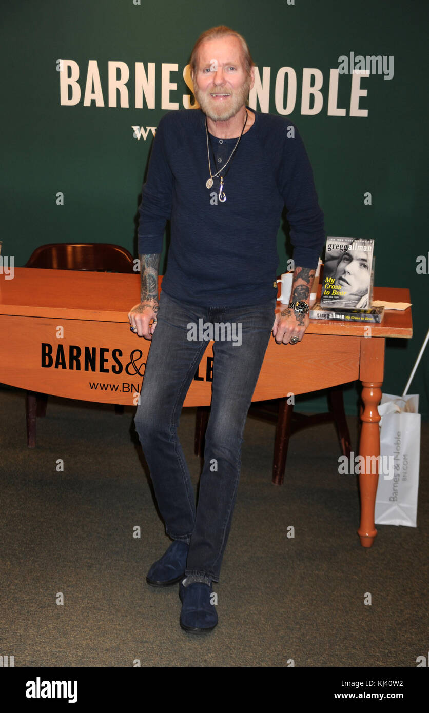 NEW YORK, NY - MARCH 04: Singer/songwriter Gregg Allman of The Allman ...