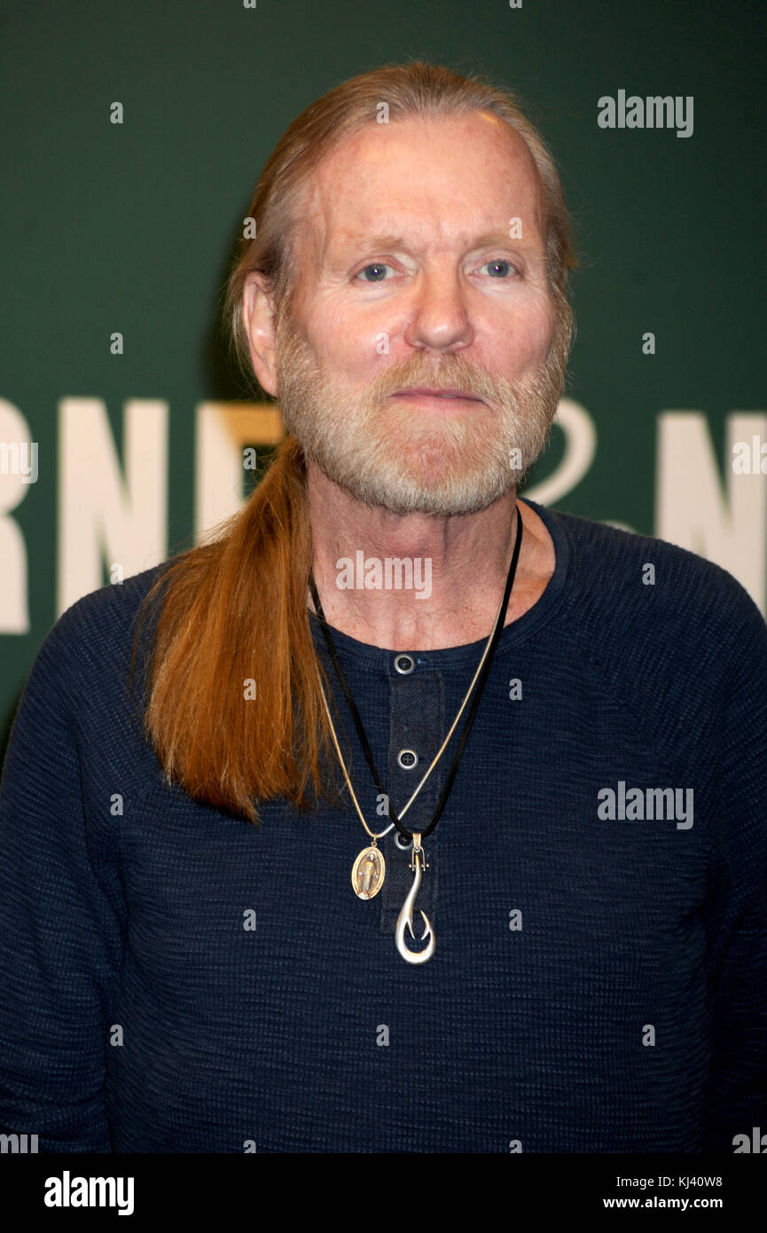 NEW YORK, NY - MARCH 04: Singer/songwriter Gregg Allman of The Allman ...