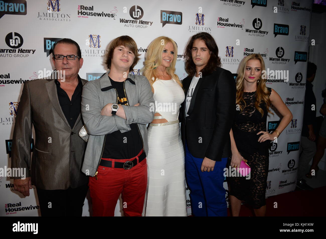 MIAMI, FL - AUGUST 06: Marysol Patton, Alexia Echevarria, Adriana De ...