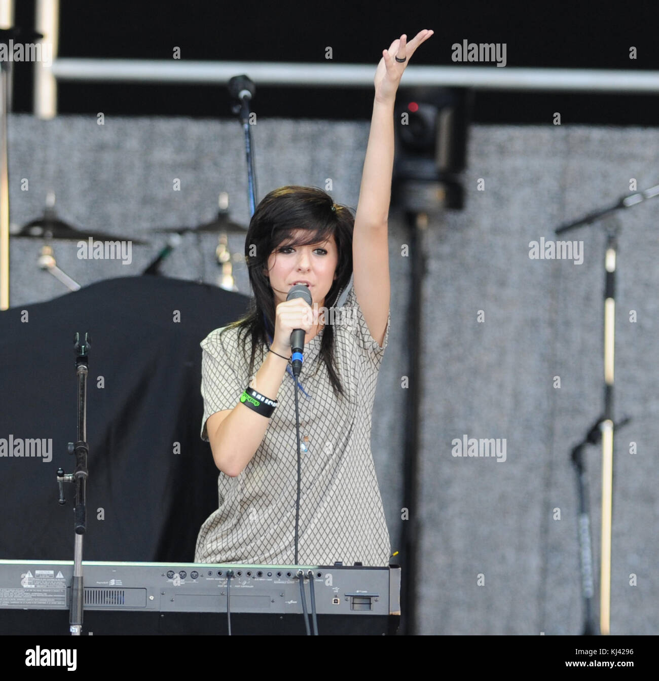 BOCA RATON, FL - JULY 28: Singer Christina Grimmie preforms at the ...