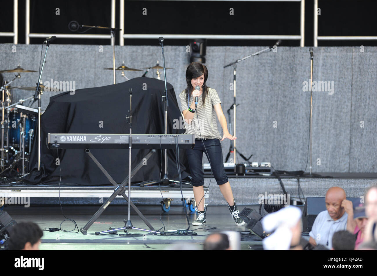 BOCA RATON, FL - JULY 28: Singer Christina Grimmie preforms at the ...