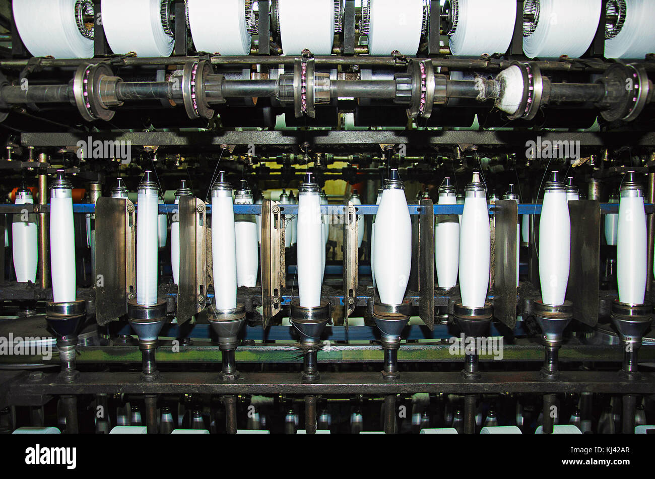 Thread Winding In Progress On Automatic Cone Bobbin Winding, 50% OFF