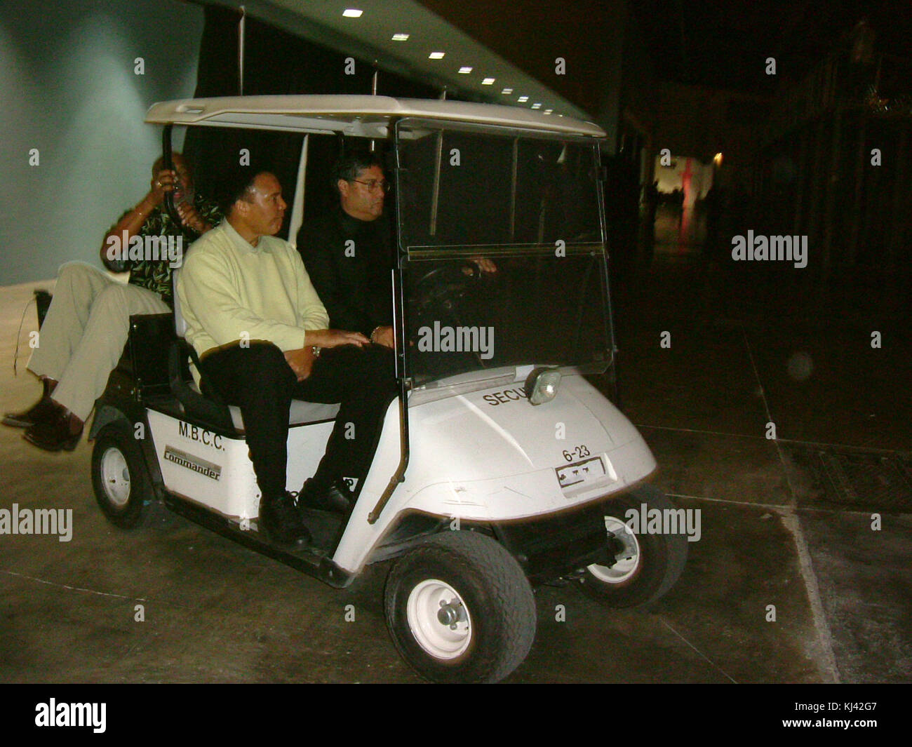 MIAMI - DECEMBER 06: Boxer Muhammad Ali photographed during Art Basel ...