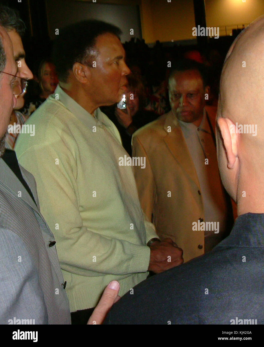 MIAMI - DECEMBER 06: Boxer Muhammad Ali photographed during Art Basel ...