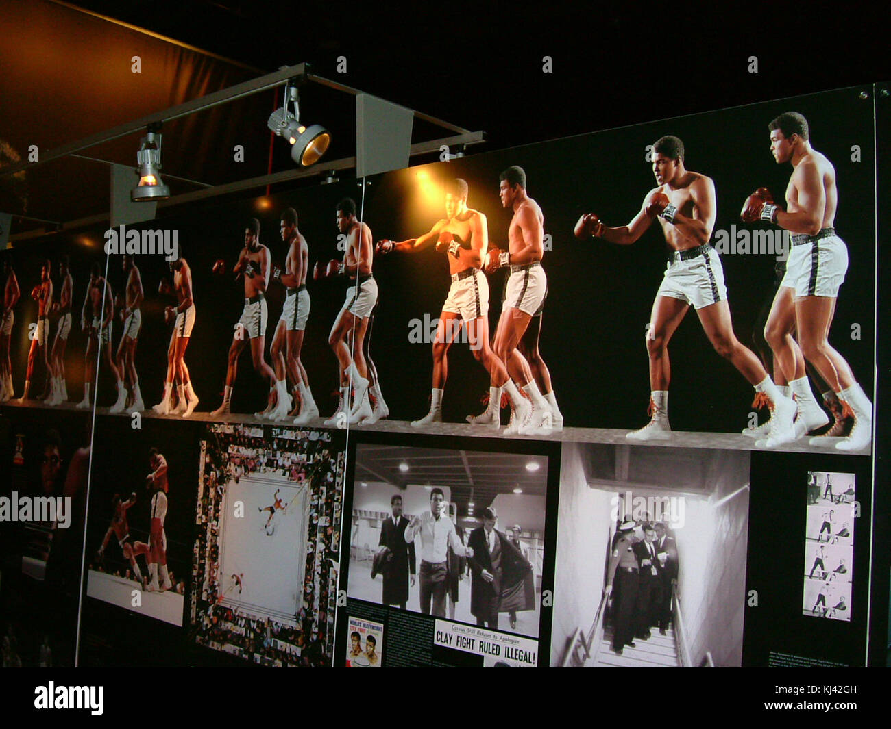 MIAMI - DECEMBER 06: Boxer Muhammad Ali photographed during Art Basel ...