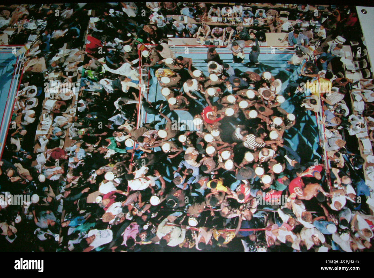 MIAMI - DECEMBER 06: Boxer Muhammad Ali photographed during Art Basel ...