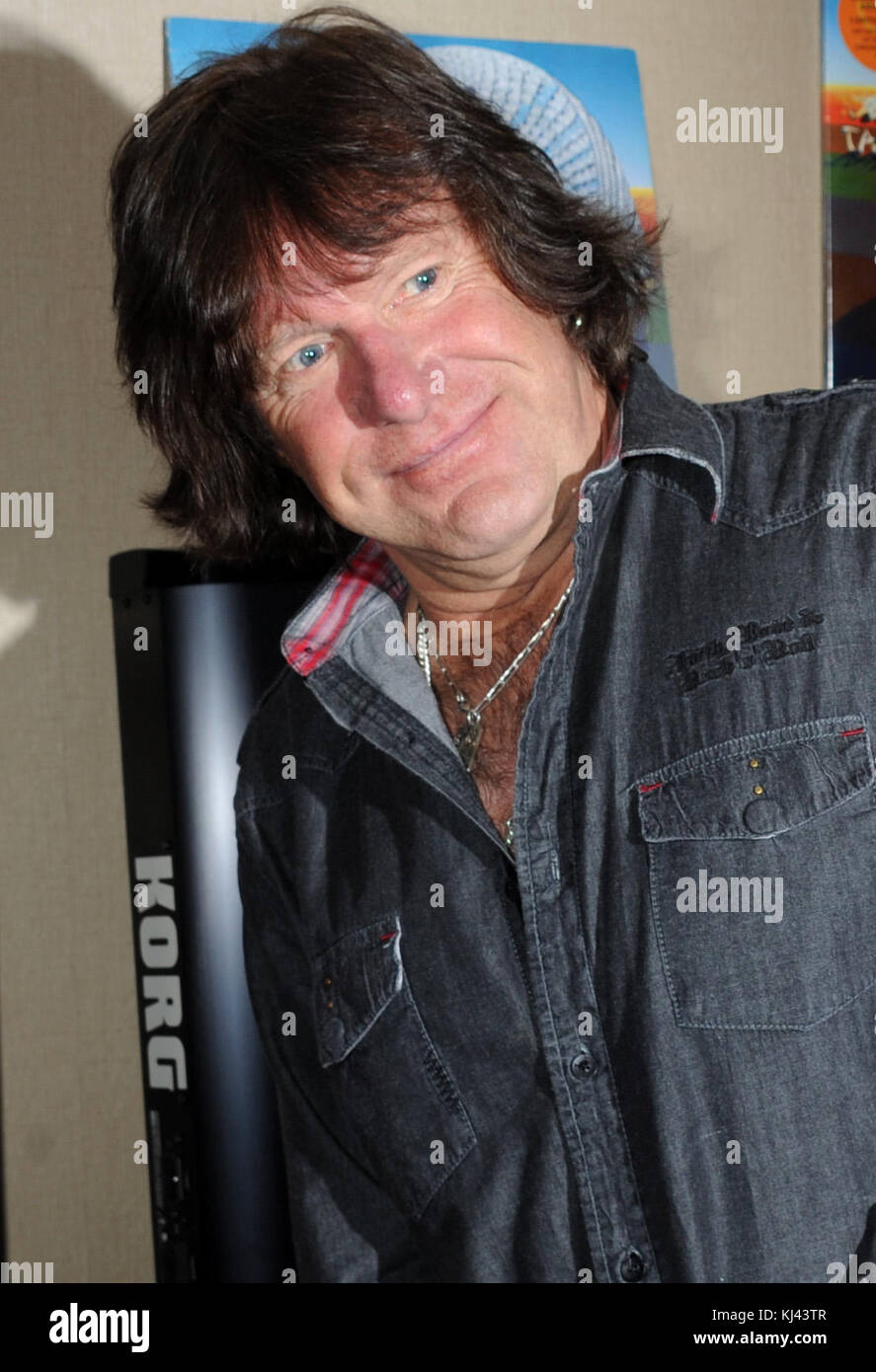 NEW YORK, NY - 2012: Keith Emerson, the flamboyant, English prog-rock ...