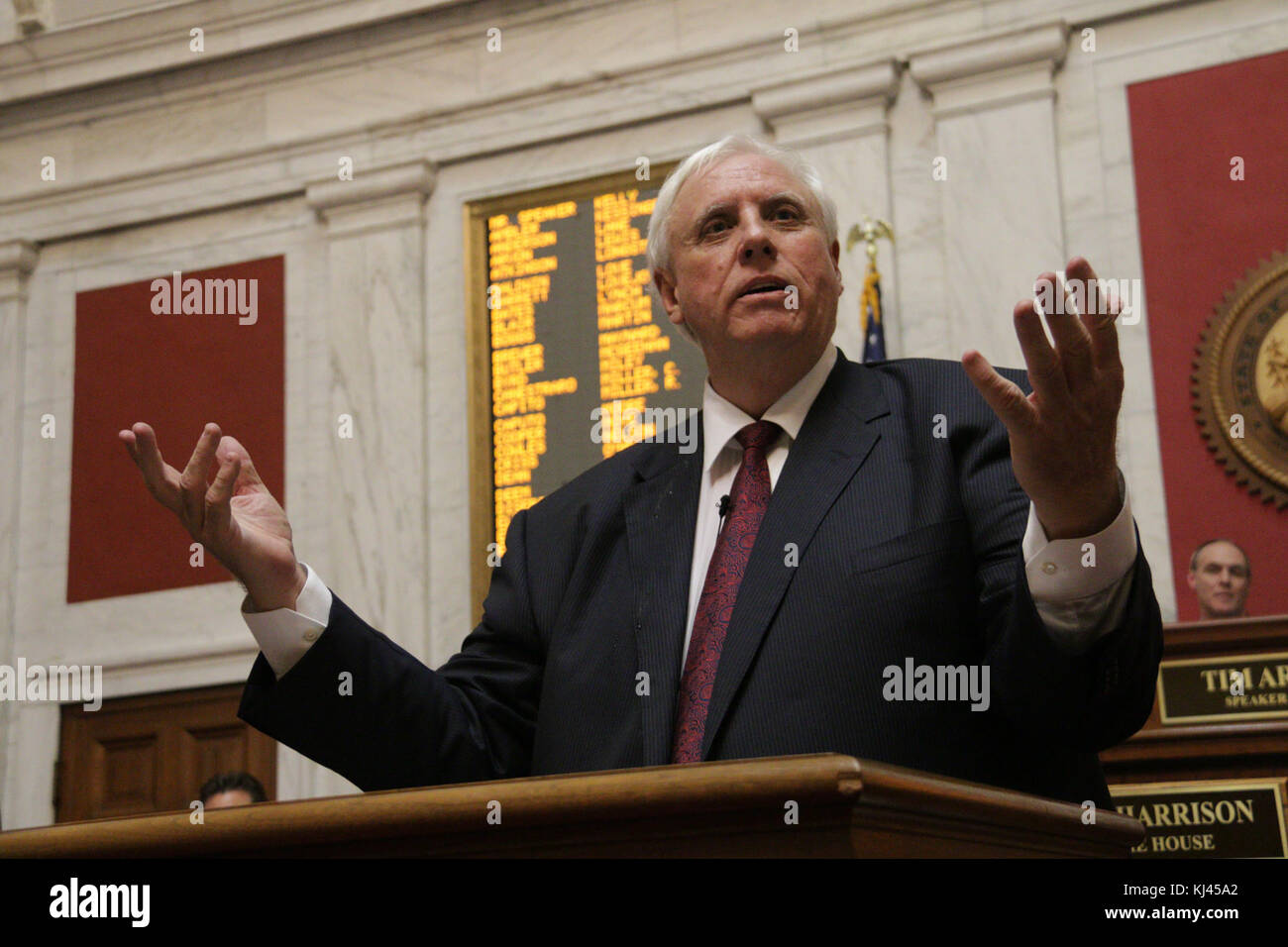 Jim Justice IMG 2328 (32753805076 Stock Photo - Alamy