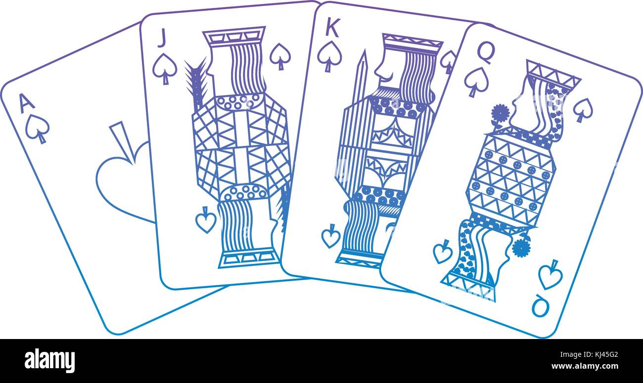 spades suit french playing cards related icon icon image Stock Vector ...