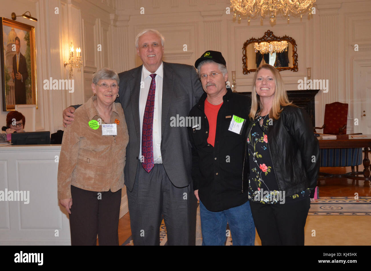 Jim Justice DSC 0709 (33058061325 Stock Photo - Alamy